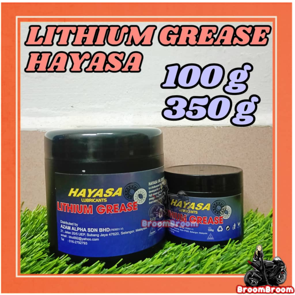 NEW STOCK!!! WHEEL BEARING GREASE HAYASA LITHIUM GREASE 100g/350g ...