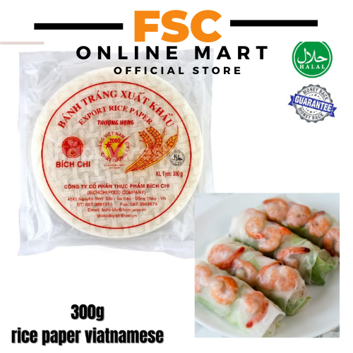 [FSC] Bich Chi Rice Paper 300gm (22cm) | Shopee Malaysia