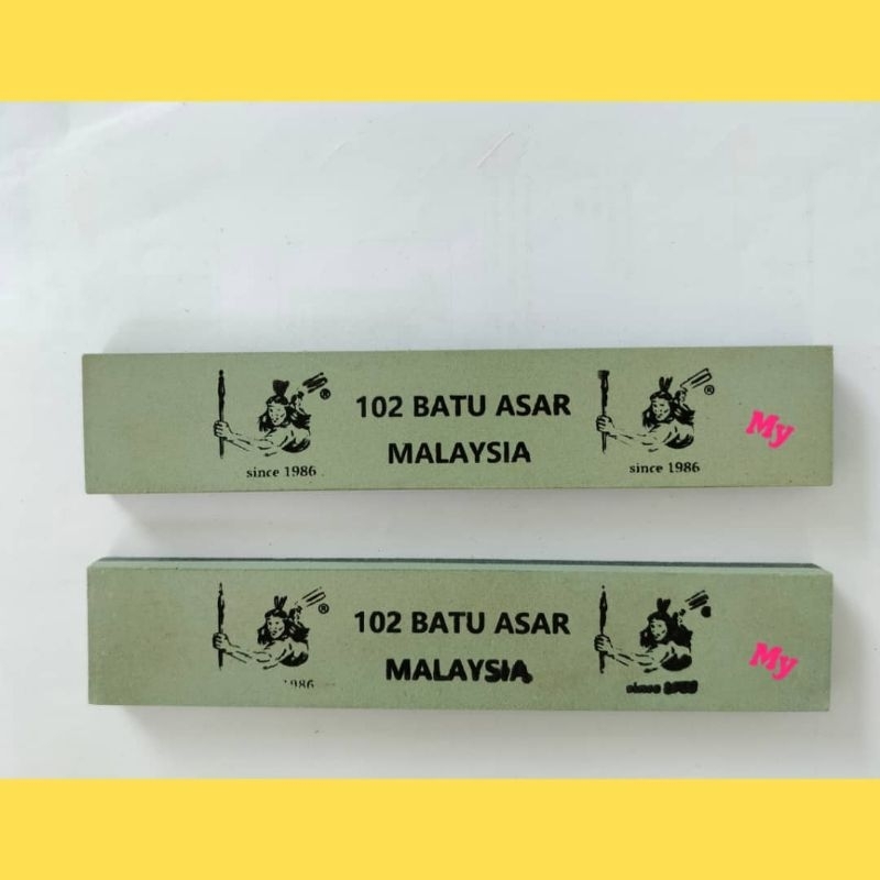 Batu asah sabit sawit cap kls,cap asli,cap dayak,batu asah pisau sayur ...