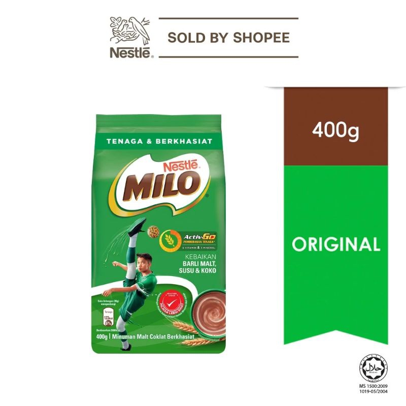 Nestle Original Milo 400g | Shopee Malaysia