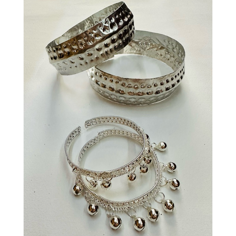 (Ngepan Iban Borneo Sarawak)Gelang Simpai 2Pcs / Gelang Rocing 2Pcs ...