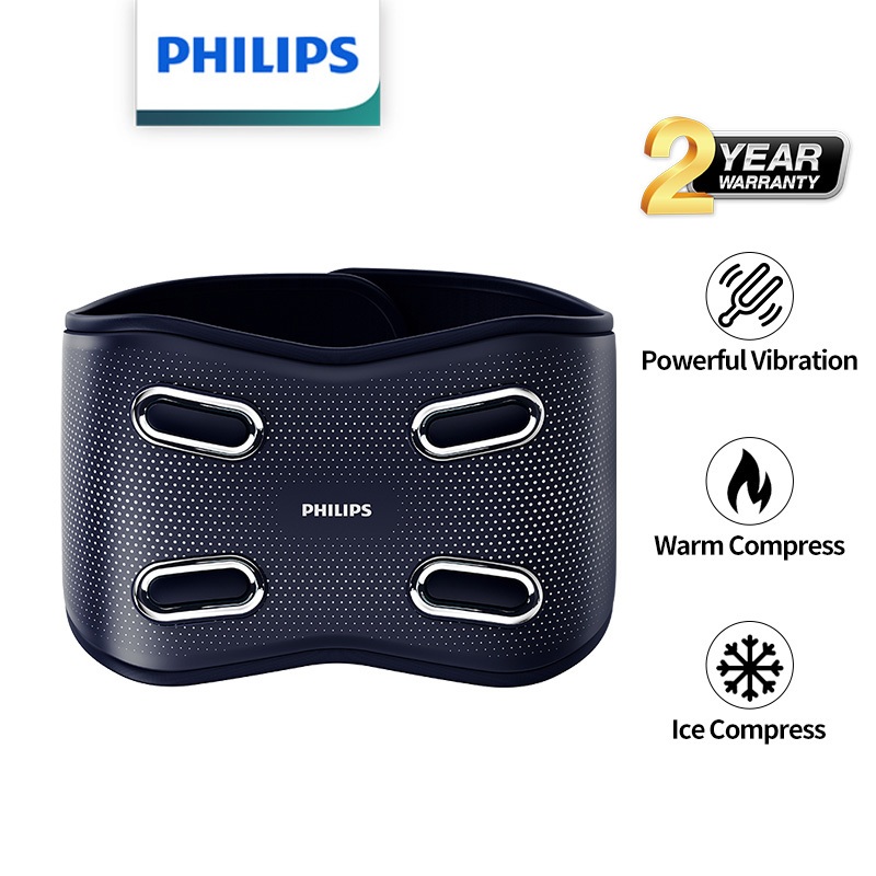 Philips Cordless Lower Back Massager with Soothing Heating and Ice ...