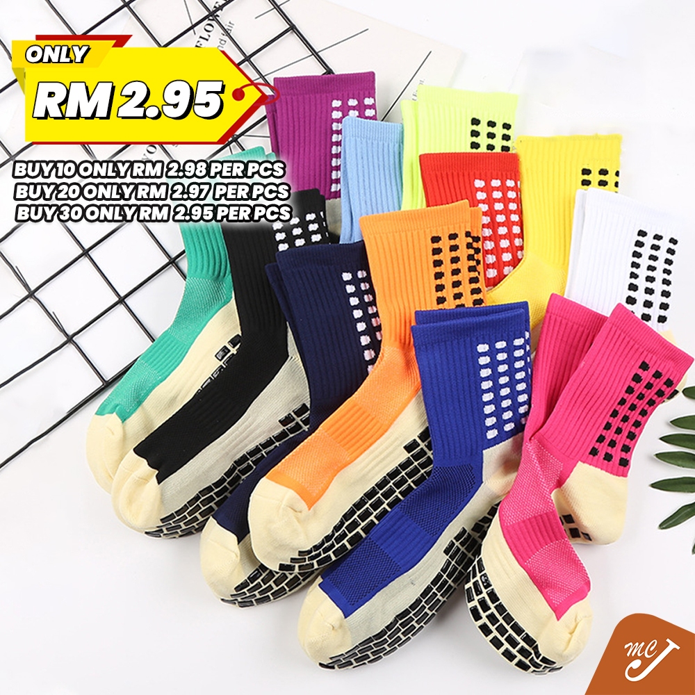 McJoden - GEORGE Anti Slip Men Long Sock Football Stokin Bola Sepak ...