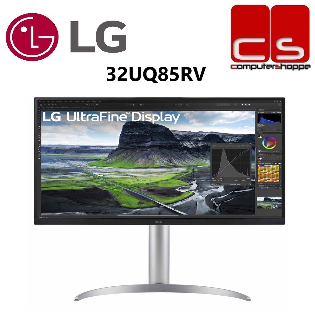 LG 32UQ85RV 32'' UHD 4K VESA DisplayHDR 400 IPS Productivity Monitor ...