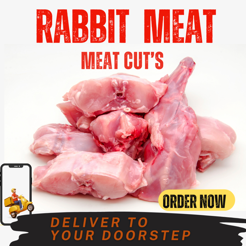 1KG- Frozen Rabbit Meat Cuts (Whole Rabbit) -1kg-1.2KG | Shopee Malaysia