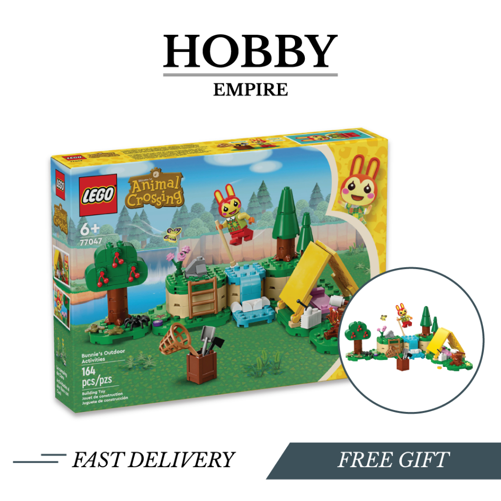 LEGO 77047 Animal Crossing Bunnie’s Outdoor Activities *Original LEGO ...