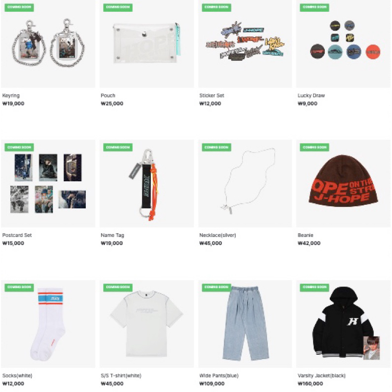 BTS j-hope Hope on the Street Vol.1 official merch | Shopee Malaysia