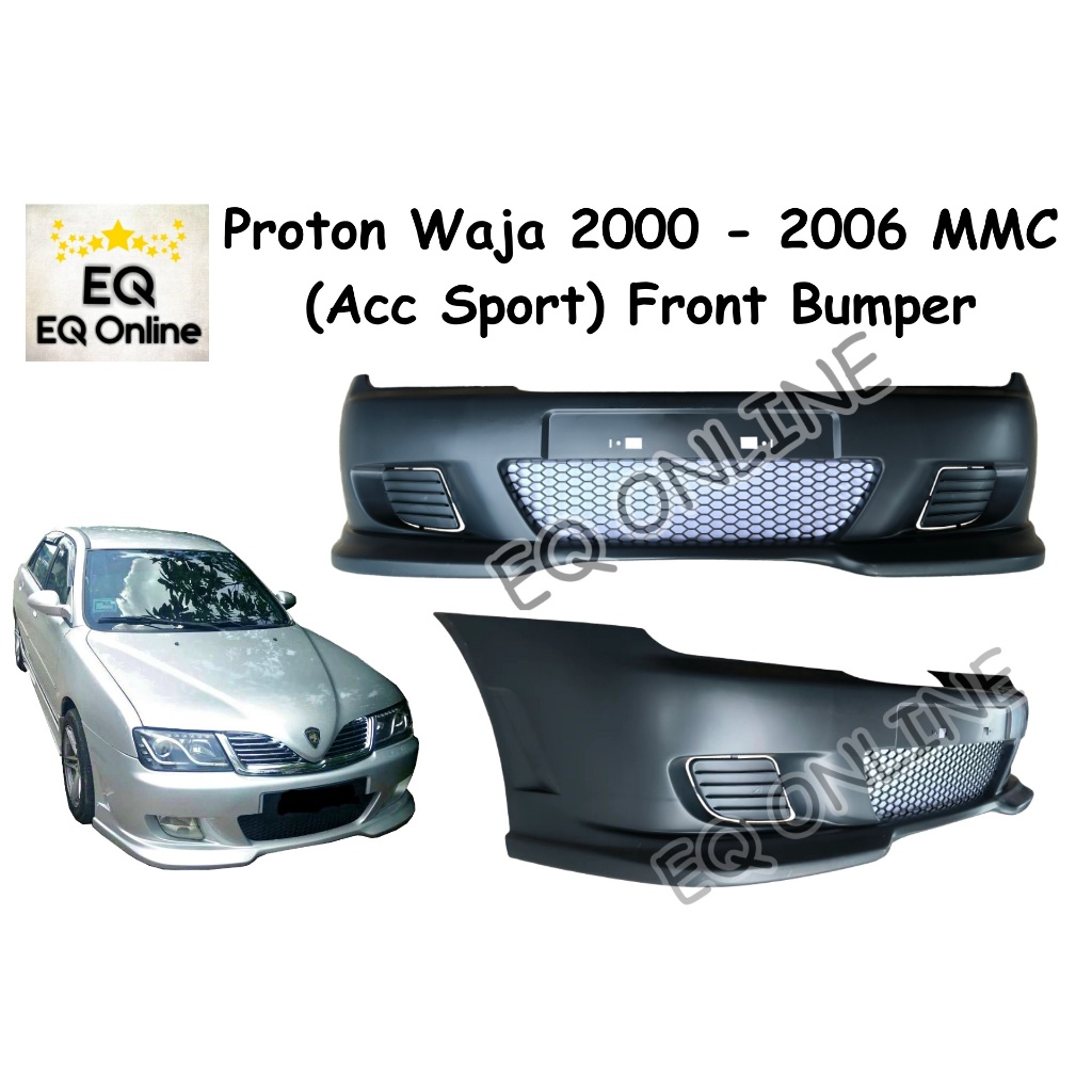 Proton Waja SPORT 2000 -2006 MMC & Campro Front Bumper (Bumper Depan ...