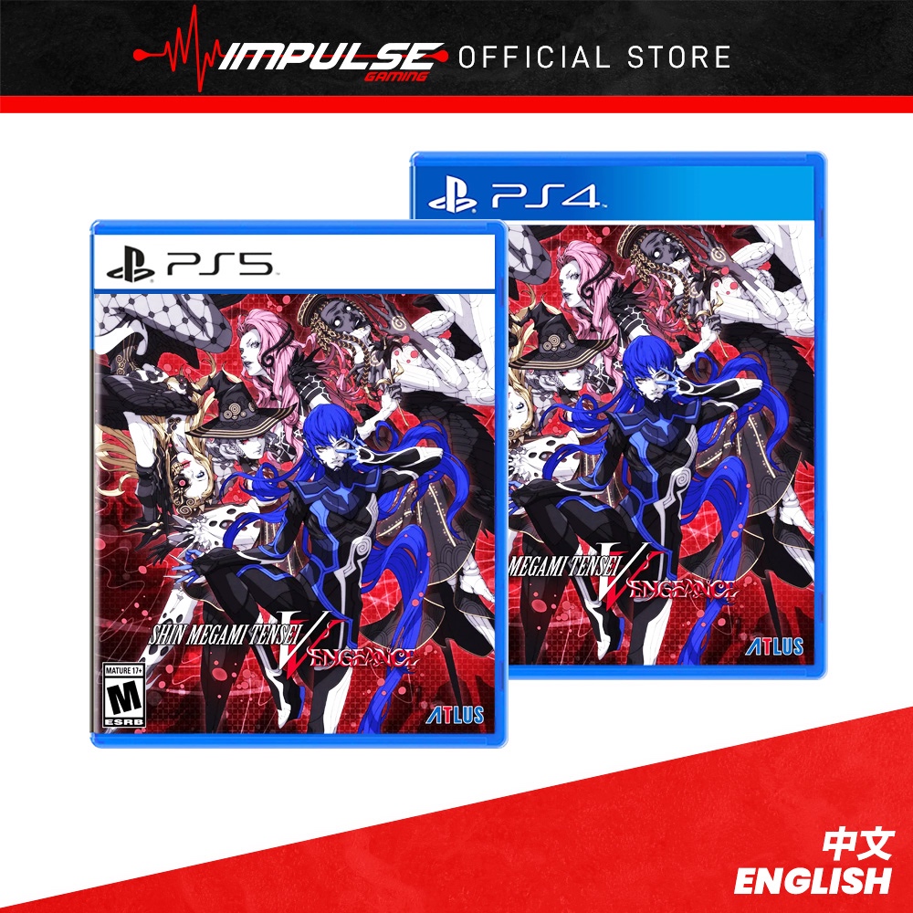 PS4/PS5 Shin Megami Tensei V: Vengeance Chi/Eng Version 真女神转世V: 复仇 中英文版 | Shopee Malaysia