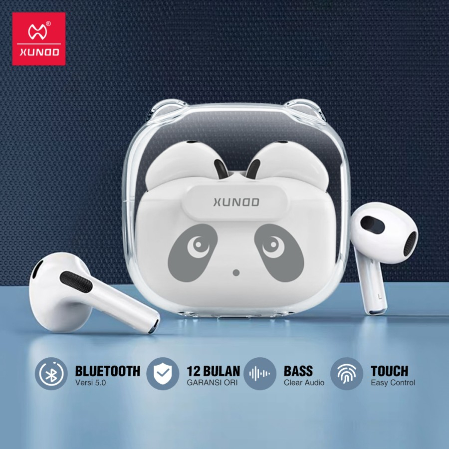 Bluetooth Earphone XUNDD X15 Cute Panda True Wireless Stereo TWS ...