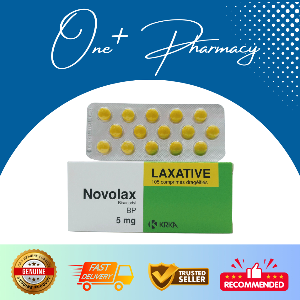 Novolax 5mg 105's (for constipation) (sembelit) | Shopee Malaysia