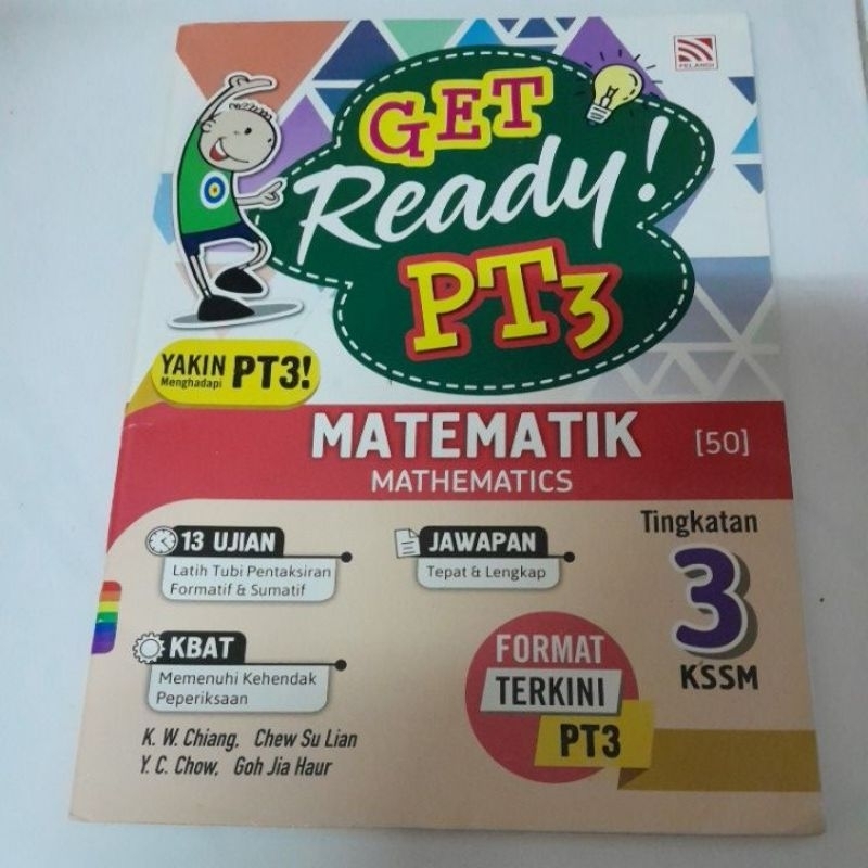 GET READY MATHEMATICS TINGKATAN 3 KSSM | Shopee Malaysia
