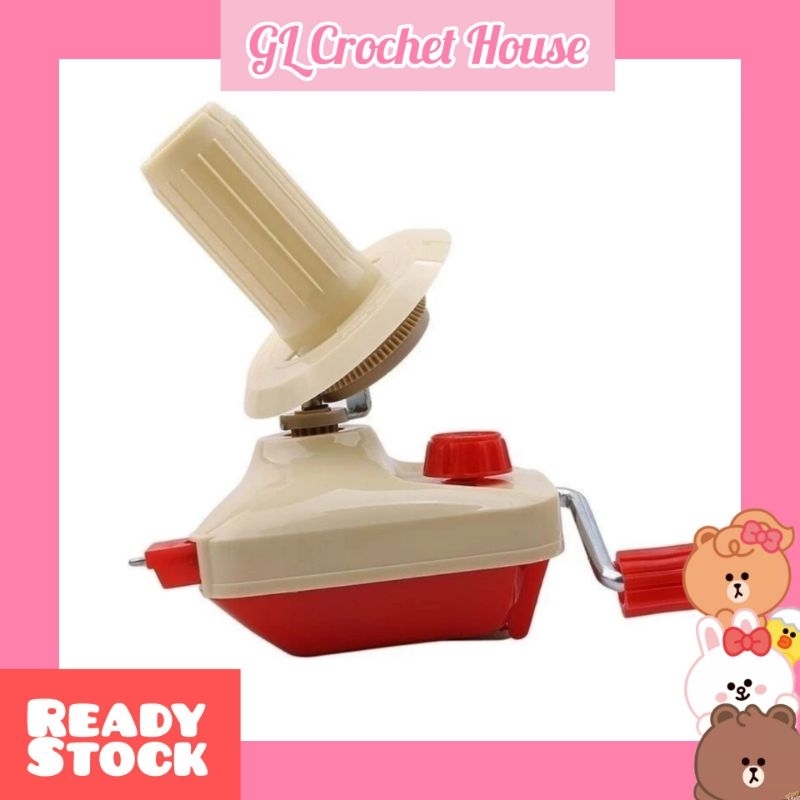 Hand Operated Yarn Fiber String Ball Wool Winder Holder String Winding ...
