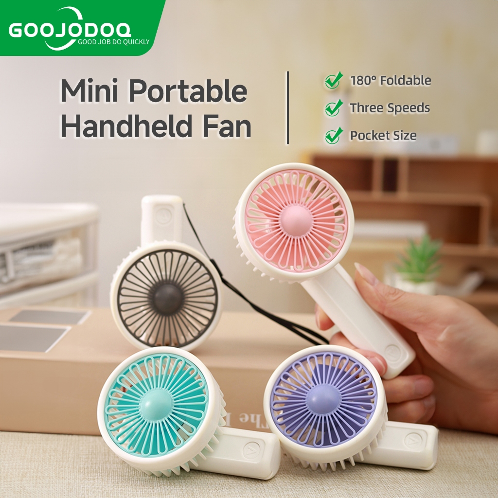 GOOJODOQ 🔥(Malay Stock)Portable Mini Fan Kipas Small Cooling fan 2 ...