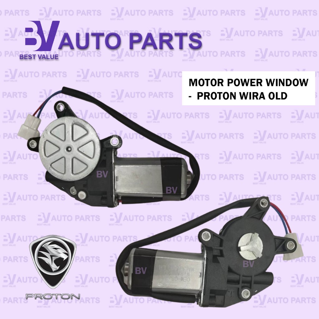 BESTVALUE🔥 PROTON WIRA OLD Power Window Motor Moto Cermin Tingkap Depan ...