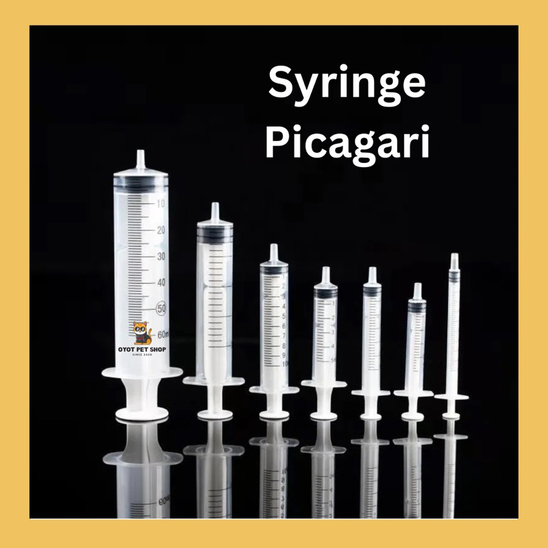 Disposable Syringe Picagari Luer Slip 1ml/1cc | 3ml/3cc | 5ml/5cc ...