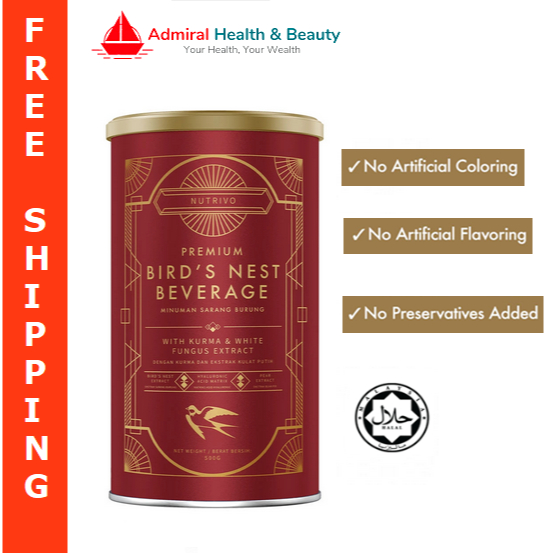 Nutrivo Premium Bird's Nest Beauty Beverage with Kurma and White Fungus ...