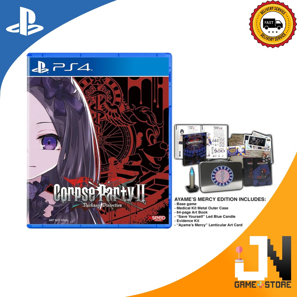 Pre Order (ETA : TBA 2025) PS4 Corpse Party II | 2 Darkness Distortion ...