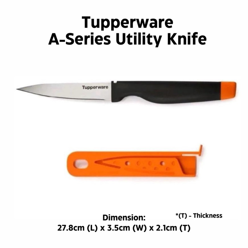 Tupperware A-Series Utility Knife (1 pc) | Shopee Malaysia