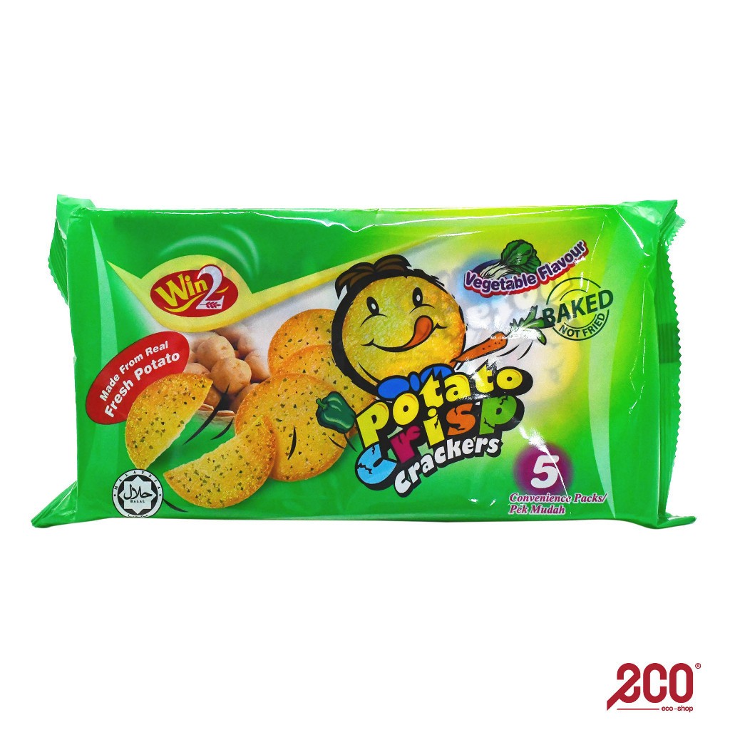 100g Win2 Win Win Baked Potato Crisp Vegetable Flavour HALAL (LOCAL ...