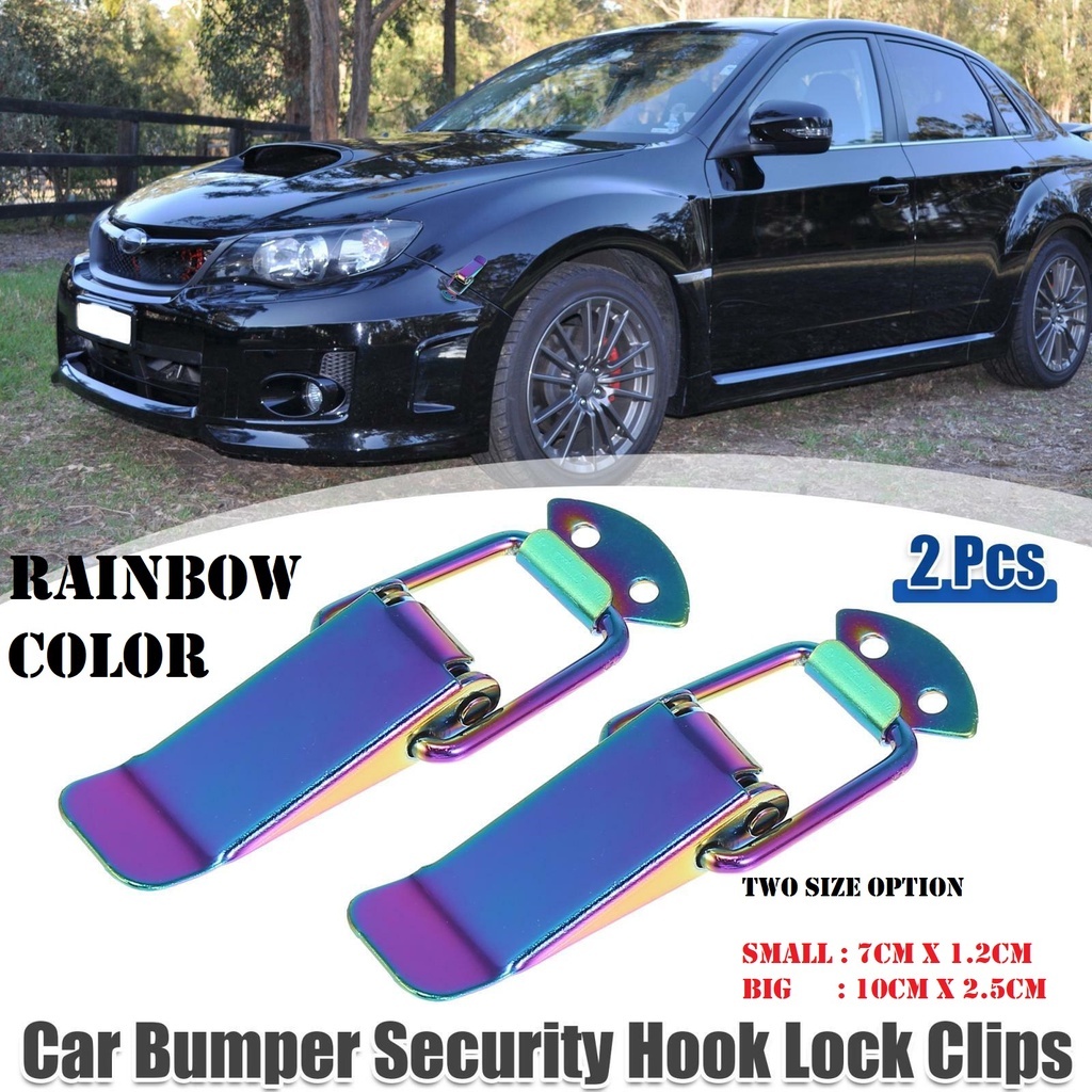 Car Bumper Clip Rainbow Bumper Quick Release Lock Clip Universal Axia ...