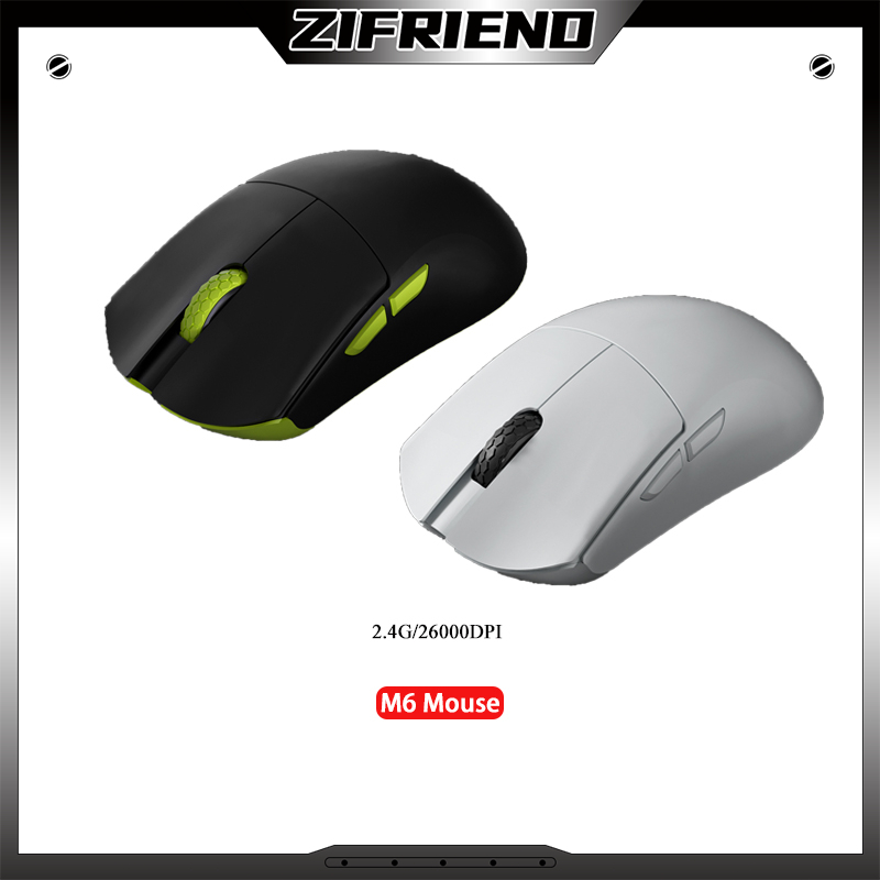 M6 Mouse Wireless Mouse Bluetooth PAW 3395 Rechargeable Mecha Mouse ...