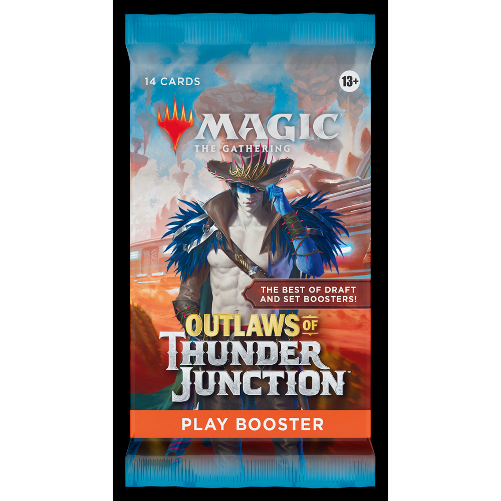 Magic: The Gathering Outlaws of Thunder Junction Play Booster (14 Magic ...