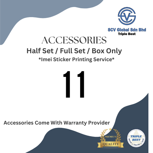 (Scv) - (Accessories) 11 Full Set/Half Set/Box Only - Wholesales (Print ...