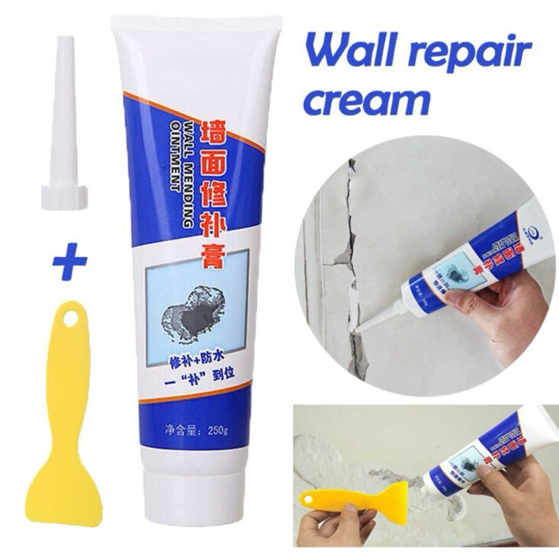 WALL MENDING OINTMENT wall repair membaiki dinding pecah retak bekas ...