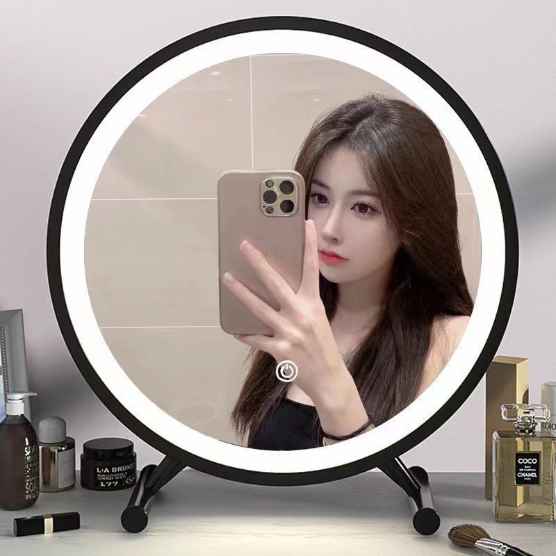 【Deliver before Hari Raya】LED Makeup Mirror Countertop Cosmetic Cermin ...