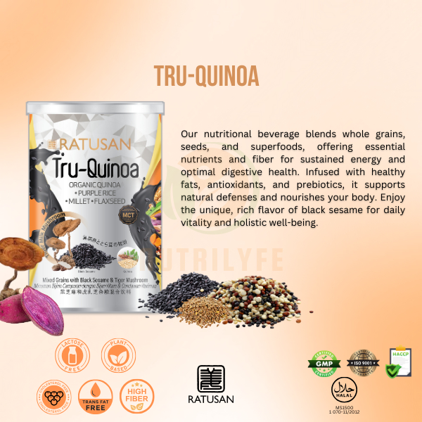 RATUSAN TRU-QUINOA 450g | HALAL CERTIFIED | Shopee Malaysia