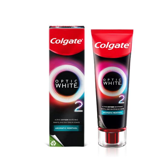 Colgate Optic White O2 Oxygen Whitening Toothpaste (85g) | Shopee Malaysia
