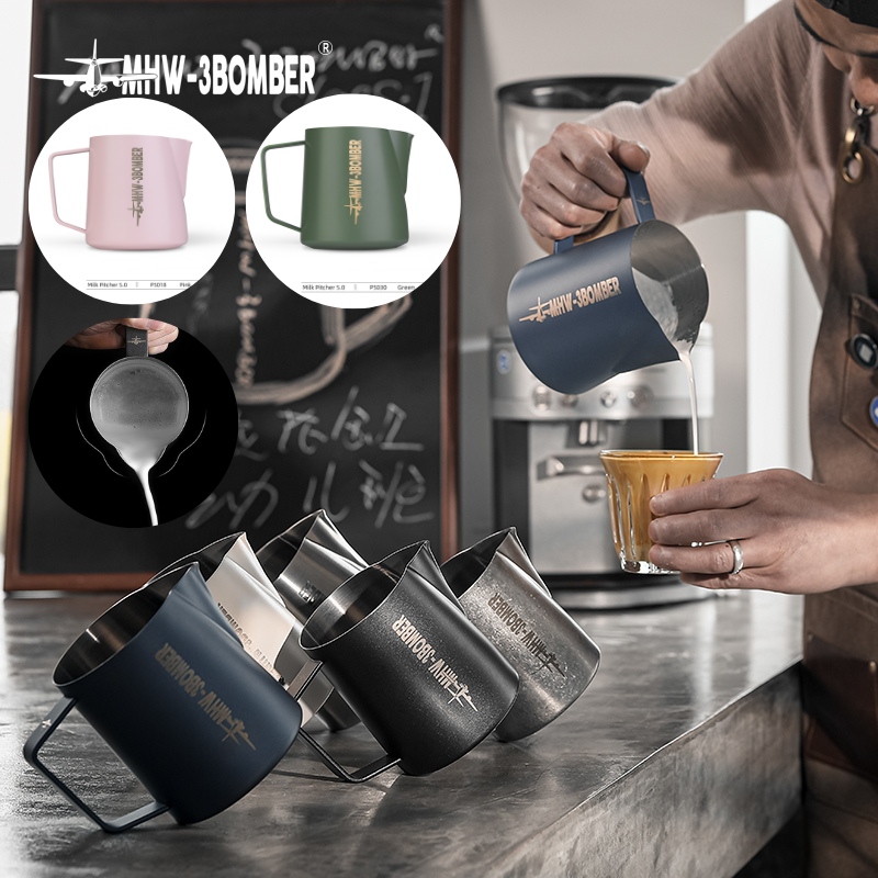 MHW-3BOMBER - Milk Frothing Pitcher 5.0 bomber pitcher Milk Frothing ...
