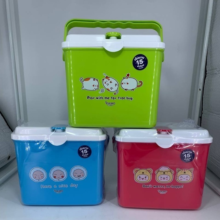 ESKIMO 3LT SQUARE COOLER BOX | Shopee Malaysia