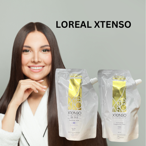L'Oreal Paris X-Tenso OLEO SHAPE hair straightening cream+ Neutralizing ...