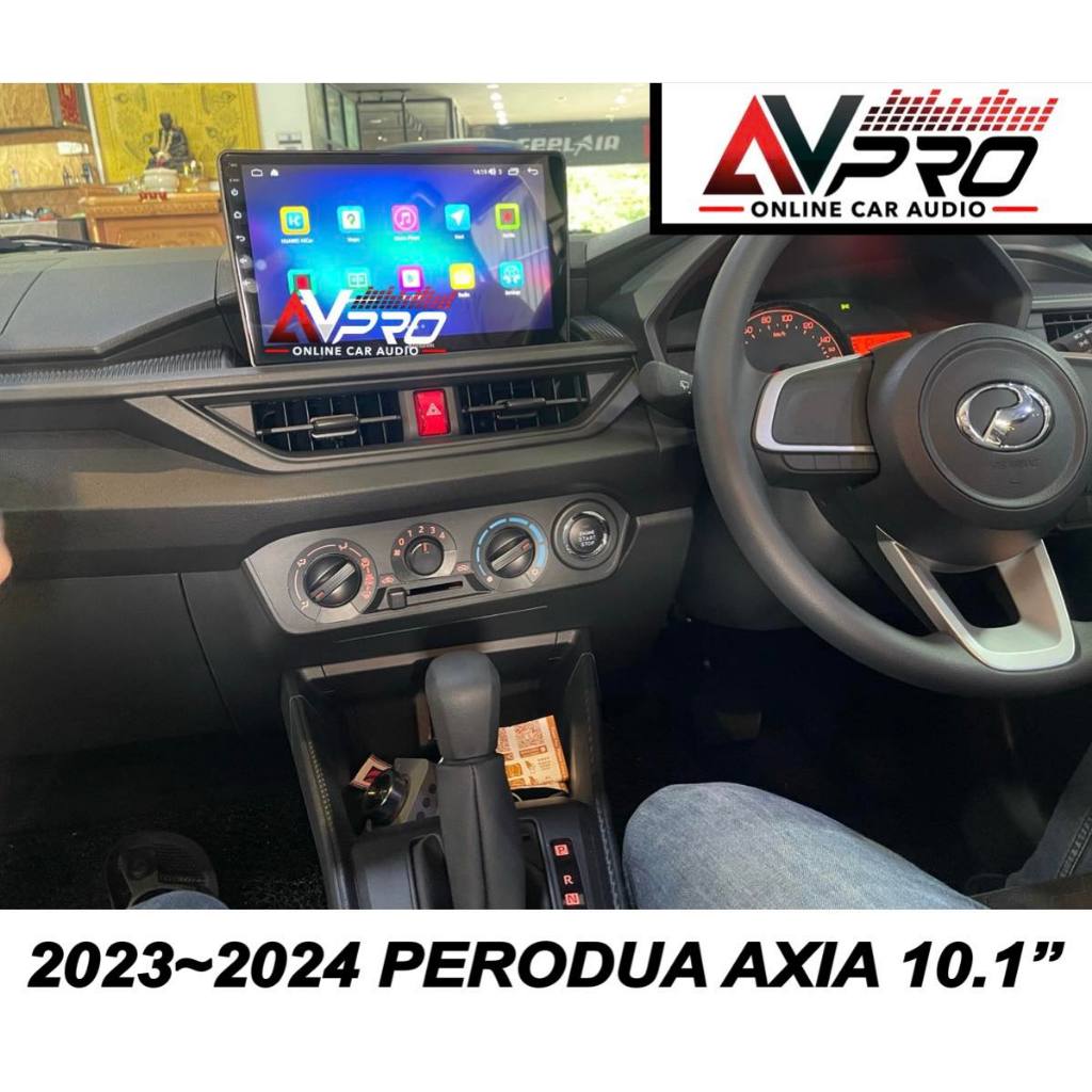 2023~2024 PERODUA AXIA OEM 10.1" Android WiFi GPS USB MP4 Video Player ...