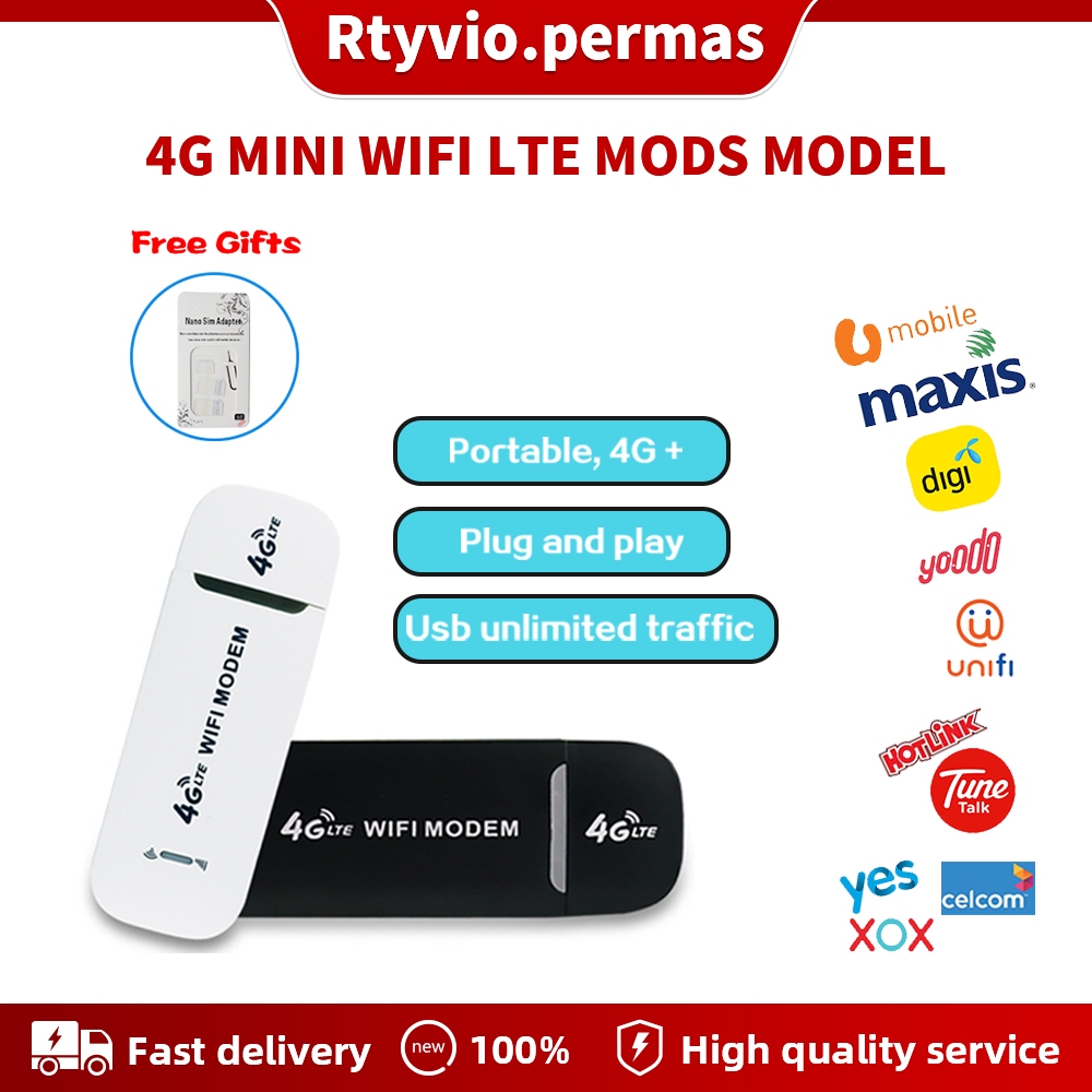 USB Modified modem 4G wifi router with sim card bypass traffic quota ...