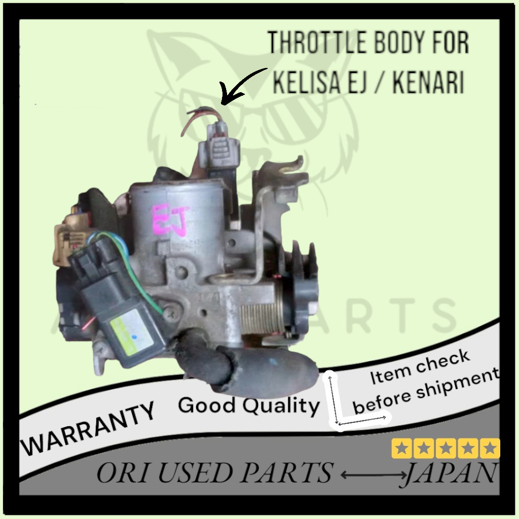 THROTTLE BODY For KELISA EJ / KENARI HALFCUT JAPAN | Shopee Malaysia