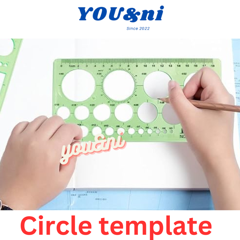 Technical Geometry Design Template Ruler Stencil/Circle template ...