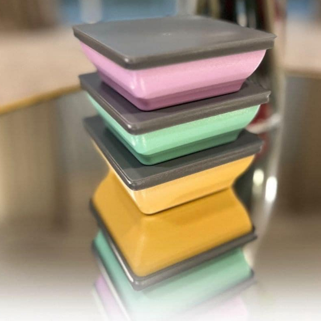Tupperware Zen Square Small 200ML Mini square boxes zen small ...