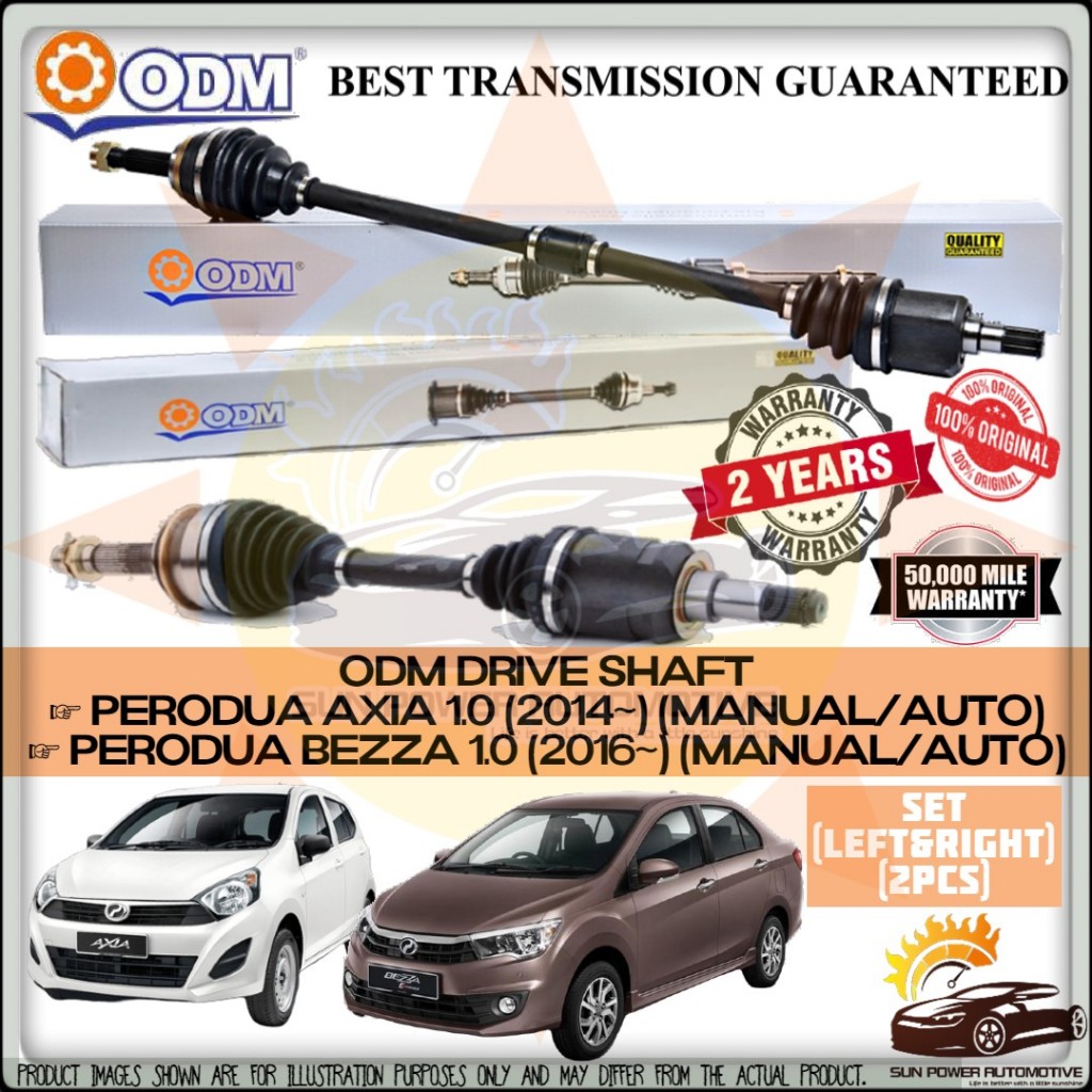 Perodua Axia 1.0/ Bezza 1.0 ( MANUAL / AUTO ) 100% ORIGINAL ODM DRIVE ...
