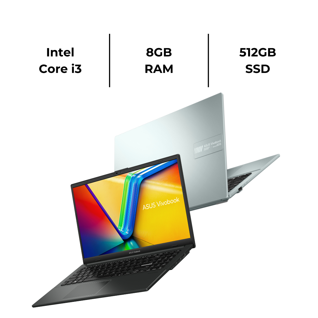 ASUS Vivobook Go 15 ( E1504G ) - Intel i3 / 8GB RAM / 512GB SSD Storage ...