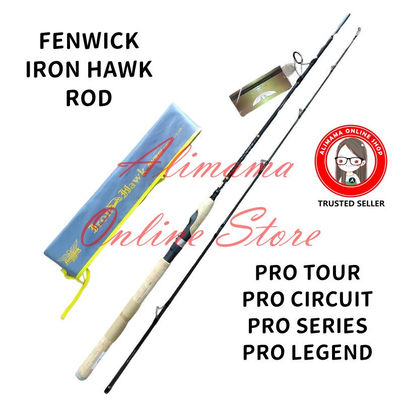 FENWICK IRON HAWK PRO TOUR / CIRCUIT / SERIES / LEGEND SPINNING ROD ...