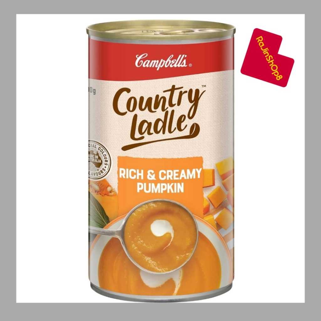 Campbell's Country Ladle Soup Rich & Creamy Pumpkin , 500g | Shopee ...