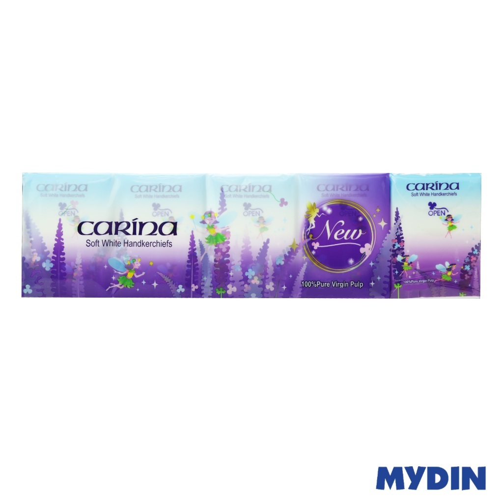 Carina Facial Tissue Pocket 3ply (10s x 10 packets) | Shopee Malaysia