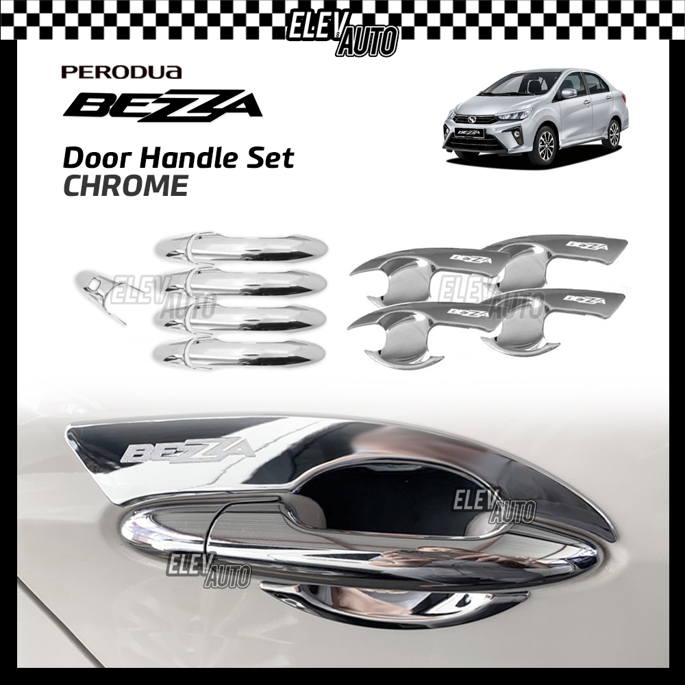 Perodua Bezza CHROME Door Handle Door Bowl Cover Perodua Bezza ...