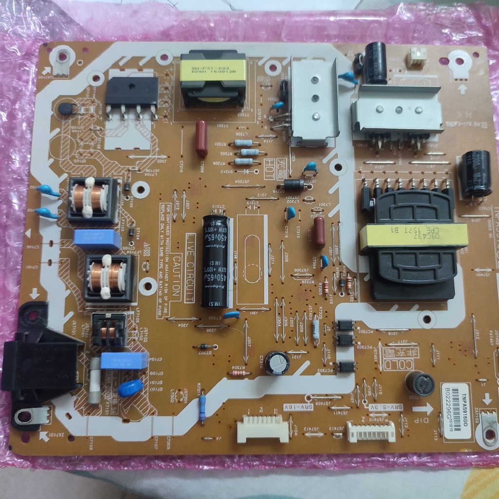 PANASONIC TV POWER BOARD TH-43C410K / TH-43D410K - ORIGINAL GENUINE ...