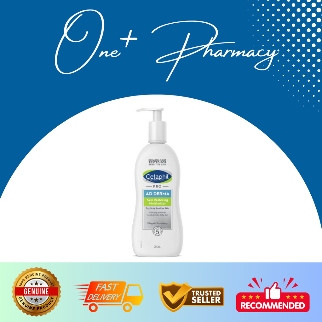 Cetaphil Pro AD Derma Moisturizer 295ml / Kulit Kering (Ready Stock ...