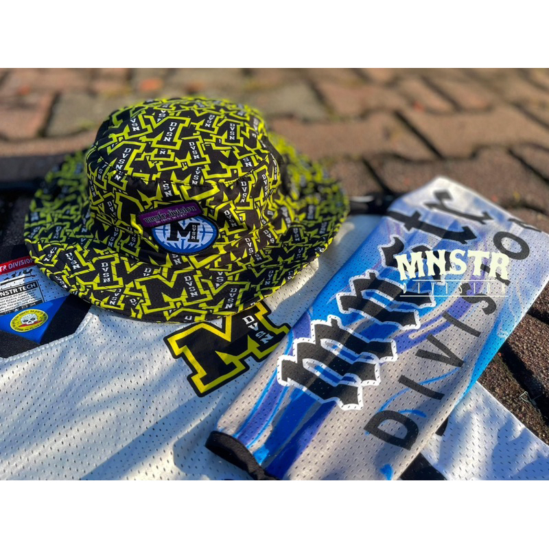 CAMPER HAT MNSTR DIVISION 100% CUSTOM | Shopee Malaysia