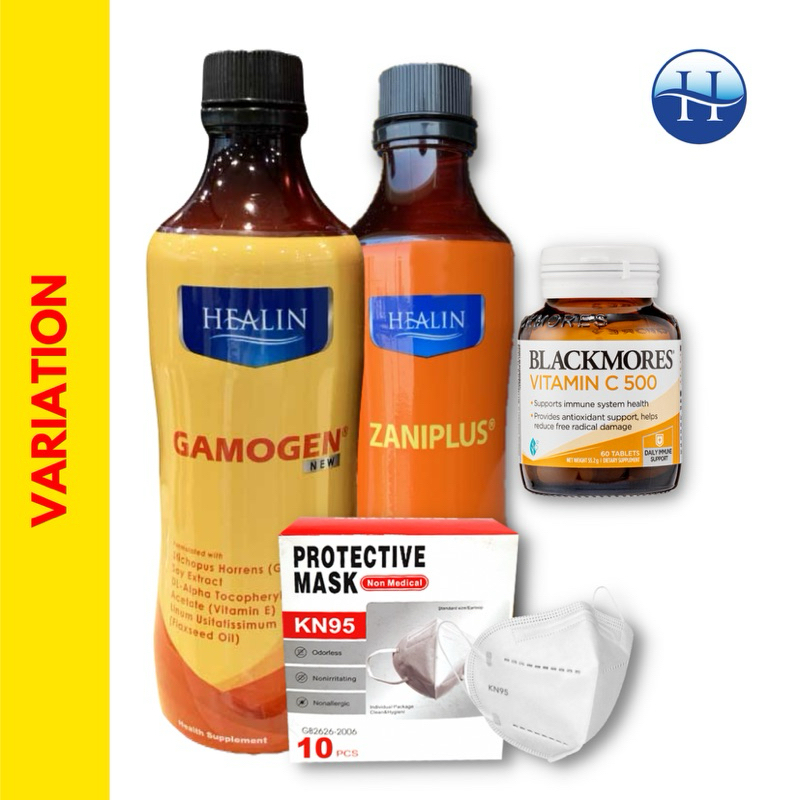 HEALIN Gamogen dan Zaniplus Suplimen Kesihatan Berasaskan Sebatian ...